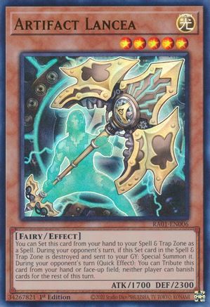 Artifact Lancea (UR) - 25th Anniversary Rarity Collection - YuGiOh