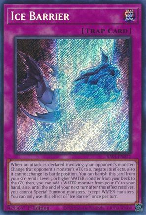 Ice Barrier (Secret Rare) - 25th Anniversary Rarity Collection - YuGiOh
