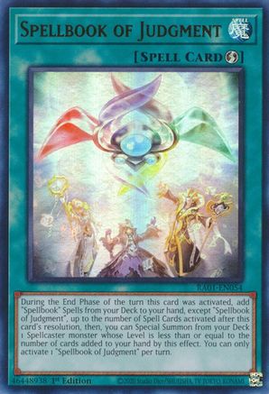Spellbook of Judgment (UR) - 25th Anniversary Rarity Collection - YuGiOh