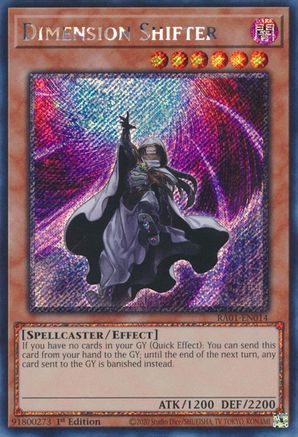 Dimension Shifter (Platinum Secret Rare) - 25th Anniversary Rarity ...