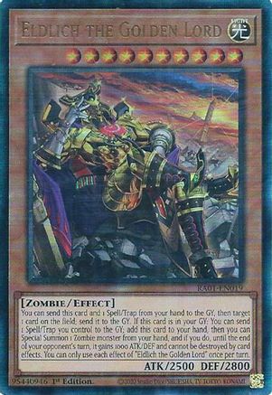 Eldlich the Golden Lord (Alternate Art) (PUR) - 25th Anniversary Rarity ...