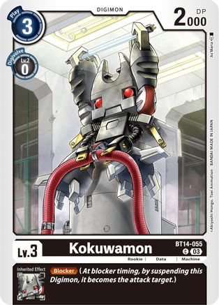 Kokuwamon - Blast Ace - Digimon Card Game