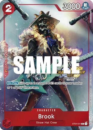 Brook (CS 2023 Celebration Pack) - One Piece Promotion Cards - One ...