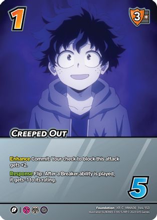 Creeped Out (XR) - UniVersus: My Hero Academia: Jet Burn - UniVersus