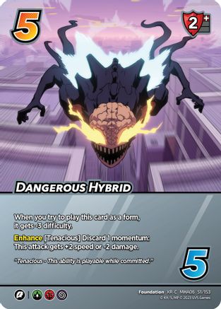 Dangerous Hybrid (XR) - UniVersus: My Hero Academia: Jet Burn - UniVersus