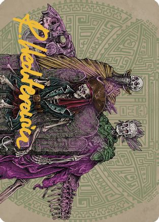 Throne of the Grim Captain Art Card (Gold-Stamped Signature) - Art ...