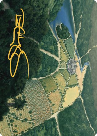 Restless Prairie Art Card (Gold-Stamped Signature) - Art Series: The ...