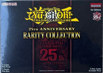 25th Anniversary Rarity Collection Booster Box (Retail Exclusive ...
