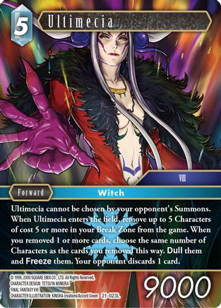 Ultimecia - Beyond Destiny - Final Fantasy TCG