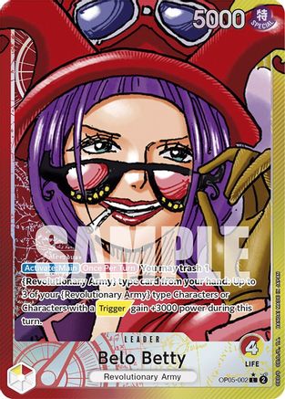 Belo Betty (002) (Alternate Art) - Awakening of the New Era - One Piece ...