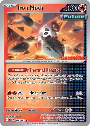 Iron Moth - 028/182 (Gamestop Promo) - Miscellaneous Cards & Products ...