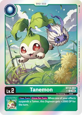 Tanemon (Blast Ace Box Promotion Pack) - Blast Ace - Digimon Card Game