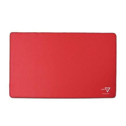 Playmat Monochrome with Stitched Edging - Red - BCW Playmats - Playmats