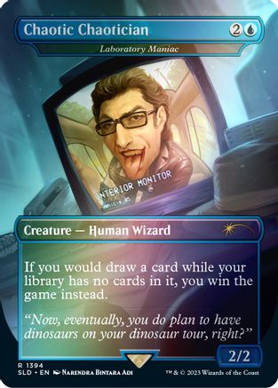 Chaotic Chaotician - Laboratory Maniac (Rainbow Foil) - Secret Lair ...