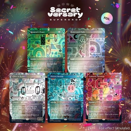 Secret Lair Drop: Gift Wrapped - Rainbow Foil Edition - Secret Lair