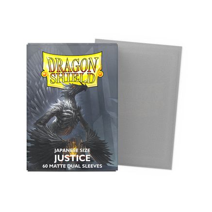 Dragon Shield Dual Matte Japanese Sleeves - Justice (60-Pack) - Dragon ...