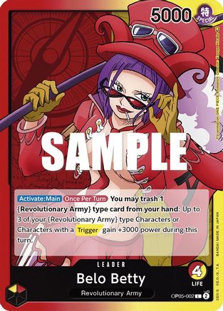Belo Betty (002) - Awakening of the New Era - One Piece Card Game