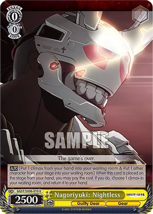 Nagoriyuki: Nightless - Guilty Gear -Strive- - Weiss Schwarz