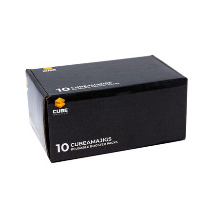 Cubeamajigs Reusable Gaming Packs - Black (10-Pack) - Hitpoint Press ...