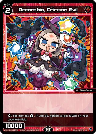 Decarabia, Crimson Evil - Super Diva Deck: Double Heroines - WIXOSS