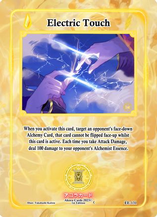 Electric Touch - Eternal Echoes [1st Edition] - Akora TCG
