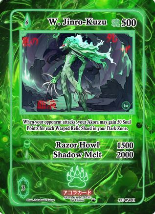W. Jinro-Kuzu (Holo) - Eternal Echoes [1st Edition] - Akora TCG