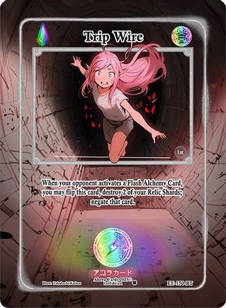 Trip Wire (Extended Art) - Eternal Echoes [1st Edition] - Akora TCG