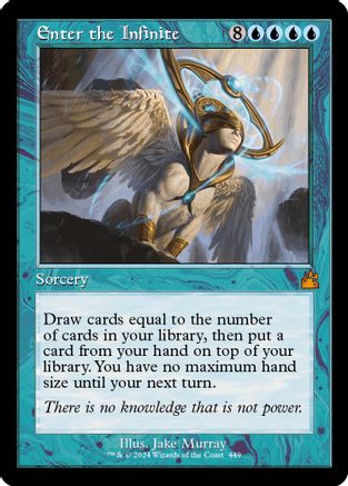 Enter the Infinite (Retro Frame) - Ravnica Remastered - Magic: The ...