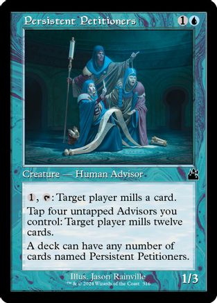 Persistent Petitioners (Retro Frame) - Ravnica Remastered - Magic: The ...