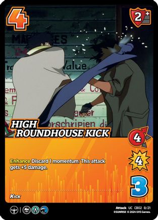 High Roundhouse Kick - Challenger Series: Cowboy Bebop and Trigun ...