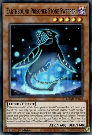 Earthbound Prisoner Stone Sweeper - Maze of Millennia - YuGiOh