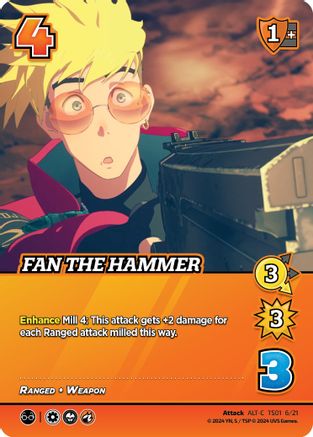 Fan the Hammer (Alternate Art) - Challenger Series: Cowboy Bebop and ...