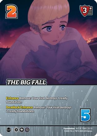 The Big Fall (Alternate Art) - Challenger Series: Cowboy Bebop and ...