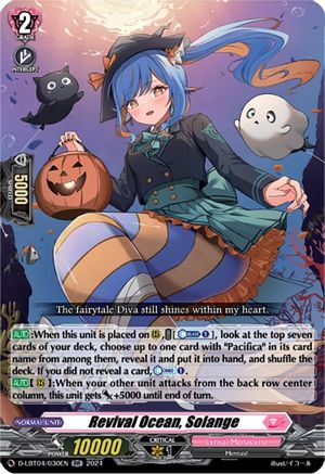 Revival Ocean, Solange - D-LBT04: Lyrical Monasterio ~Trick or Trick!~ - Cardfight Vanguard