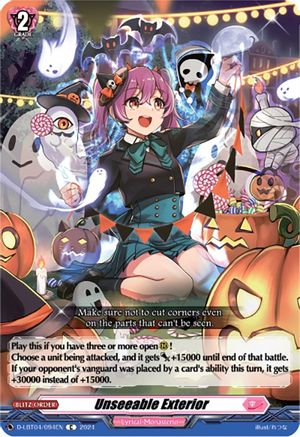 Unseeable Exterior - D-LBT04: Lyrical Monasterio ~Trick or Trick!~ - Cardfight Vanguard