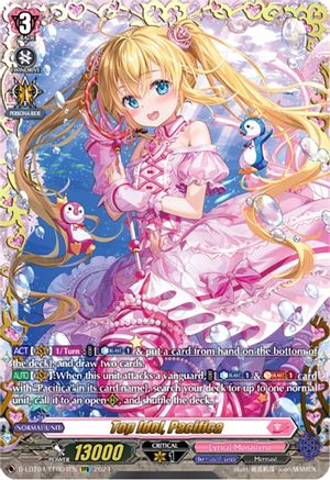 Top Idol, Pacifica (FFR) - D-LBT04: Lyrical Monasterio ~Trick or Trick!~ - Cardfight Vanguard