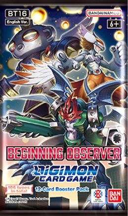Beginning Observer Booster Pack - Beginning Observer - Digimon Card Game