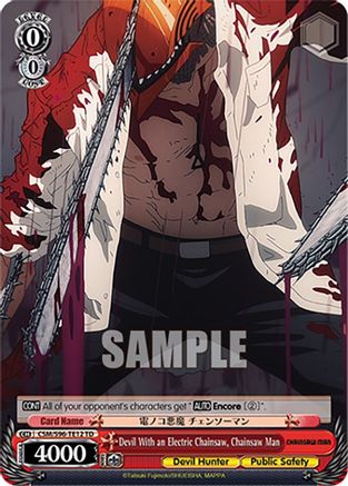 TCGplayer - Weiss Schwarz Chainsaw Man Price Guide