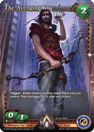 The Avenging Guy - The Awakening (Kickstarter) - Alpha Clash