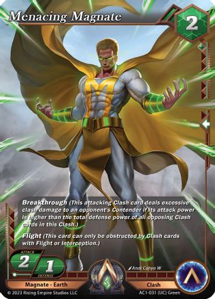 Menacing Magnate - The Awakening - Alpha Clash