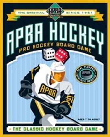 APBA Pro Hockey Board Game - APBA Games - Boardgames