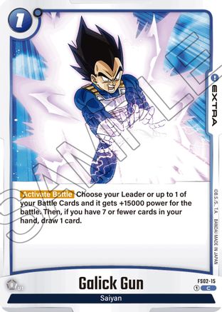 Galick Gun - Starter Deck 2: Vegeta - Dragon Ball Super: Fusion World