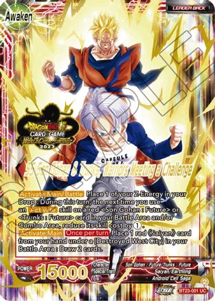 Son Gohan & Trunks // SS Son Gohan & Trunks, Warriors Meeting a ...