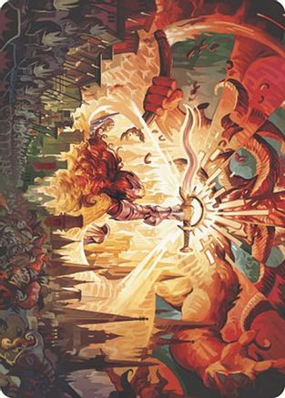 Warleader's Call Art Card (23/49) - Art Series: Murders at Karlov Manor ...