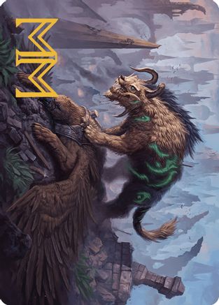 Axebane Ferox Art Card (Gold-Stamped Signature) - Art Series: Murders ...