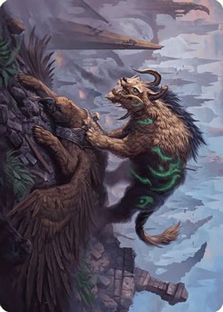 Axebane Ferox Art Card - Art Series: Murders at Karlov Manor - Magic ...