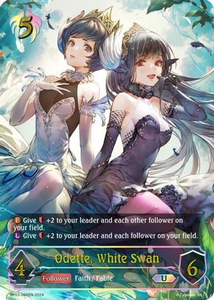 Odette, White Swan (U) - BP03: Flame of Laevateinn - Shadowverse