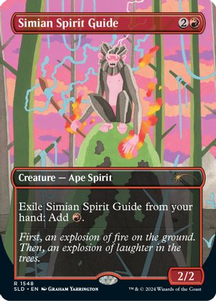 Simian Spirit Guide - Secret Lair Drop Series - Magic: The Gathering