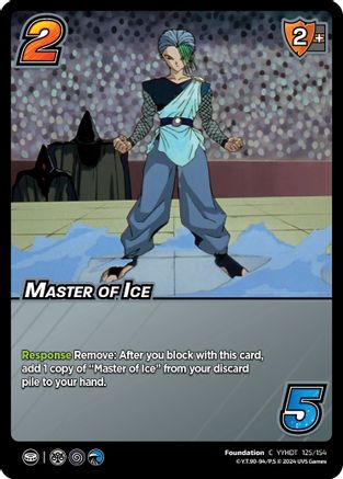 Master of Ice - Yu Yu Hakusho: Dark Tournament - UniVersus
