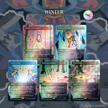 Secret Lair Drop: Prismatic Nightmares - Rainbow Foil Edition - Secret